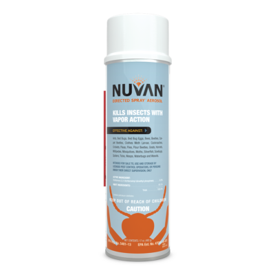 NUVAN® DIRECTED SPRAY AEROSOL Insecticide with Dichlorvos